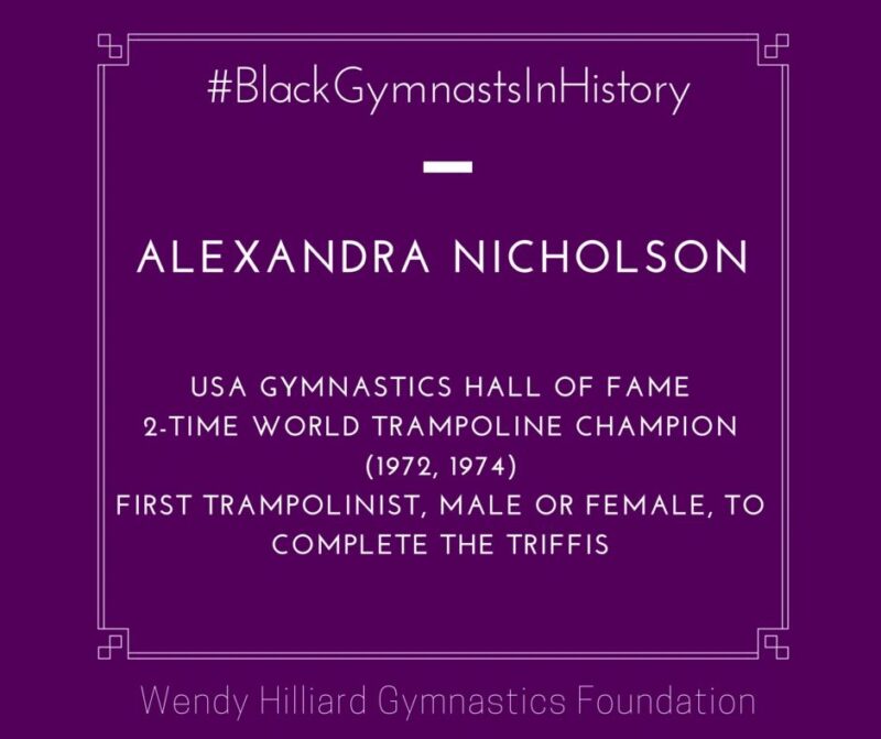 Alexandra Nicholson - Wendy Hilliard Gymnastics Foundation