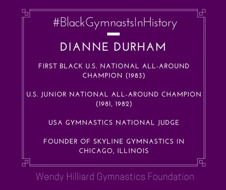 Dianne Durham - Wendy Hilliard Gymnastics Foundation