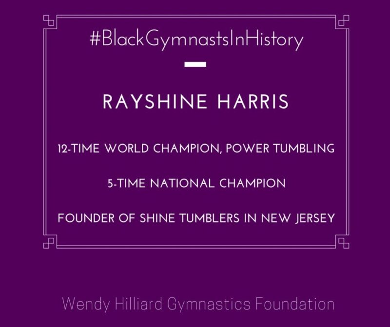 Rayshine Harris - Wendy Hilliard Gymnastics Foundation